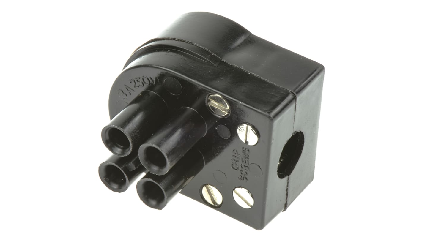 SA2367 | Bulgin Power Connector Cable Mount, Screw Down Termination, 3A ...
