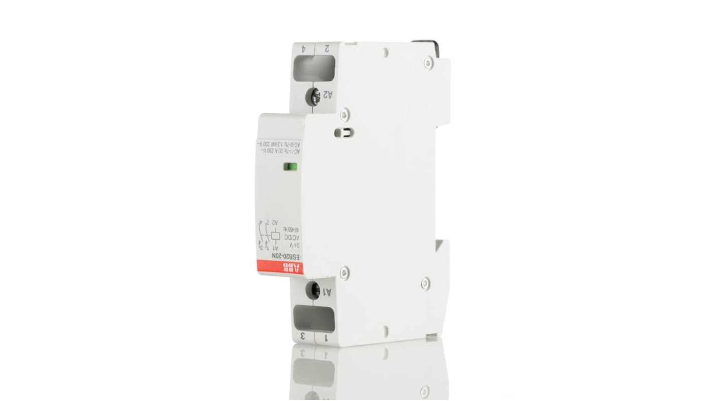 1SBE121111R0120 | ABB ESB20-20N-01 ESB Contactor, 24 V Coil, 2-Pole, 20 ...