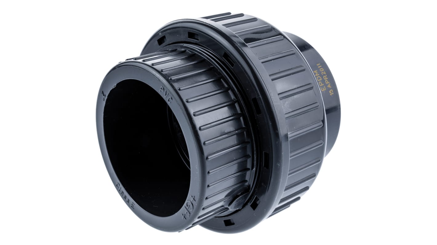 721511111 | Georg Fischer Straight Union PVC Pipe Fitting, 2in | RS