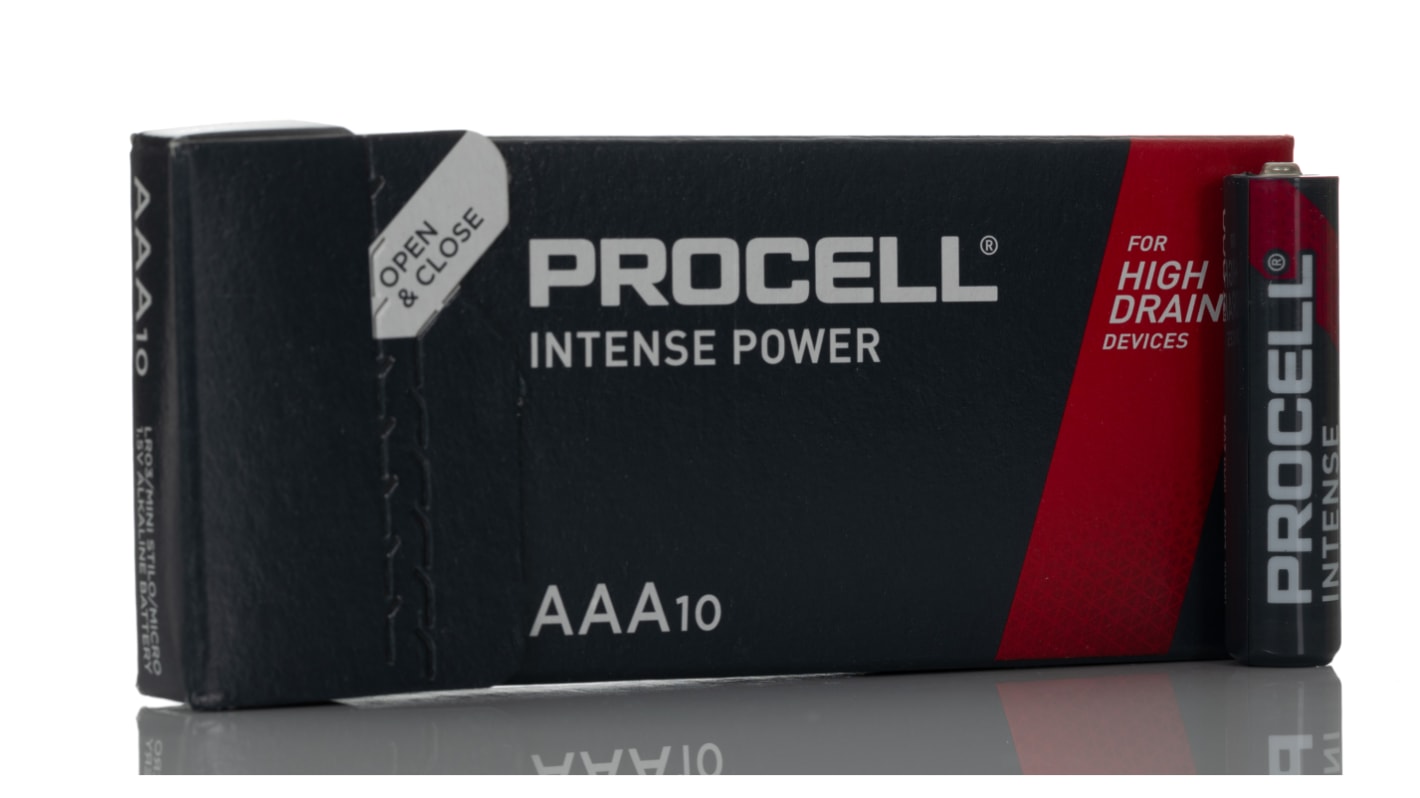 5000394136939 | Duracell Procell Intense Alkaline AAA Battery 1.5V | RS