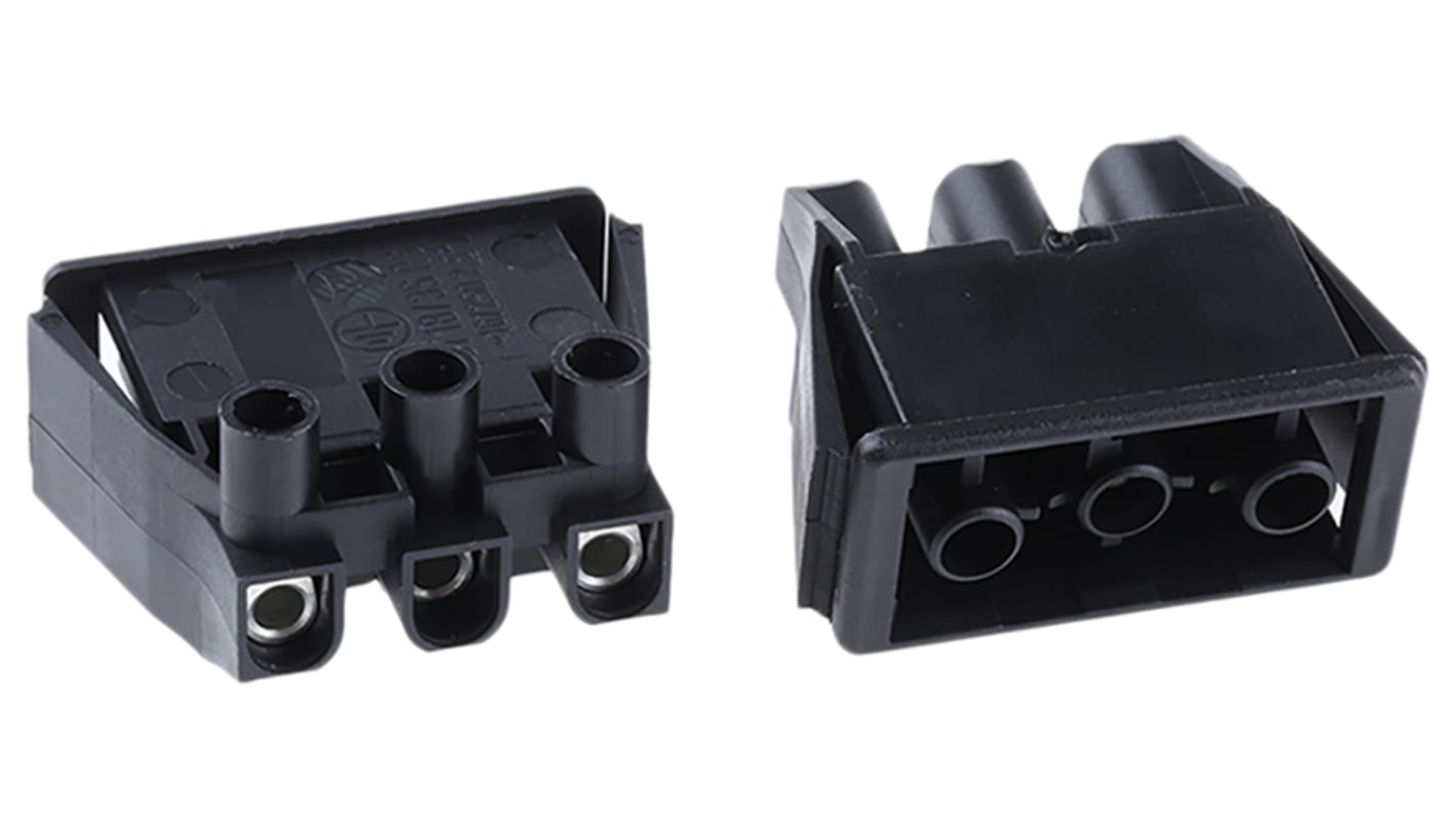93.032.9358.1 | Wieland ST18 Series Connector, 3-Pole, Male, 16A, IP20 | RS