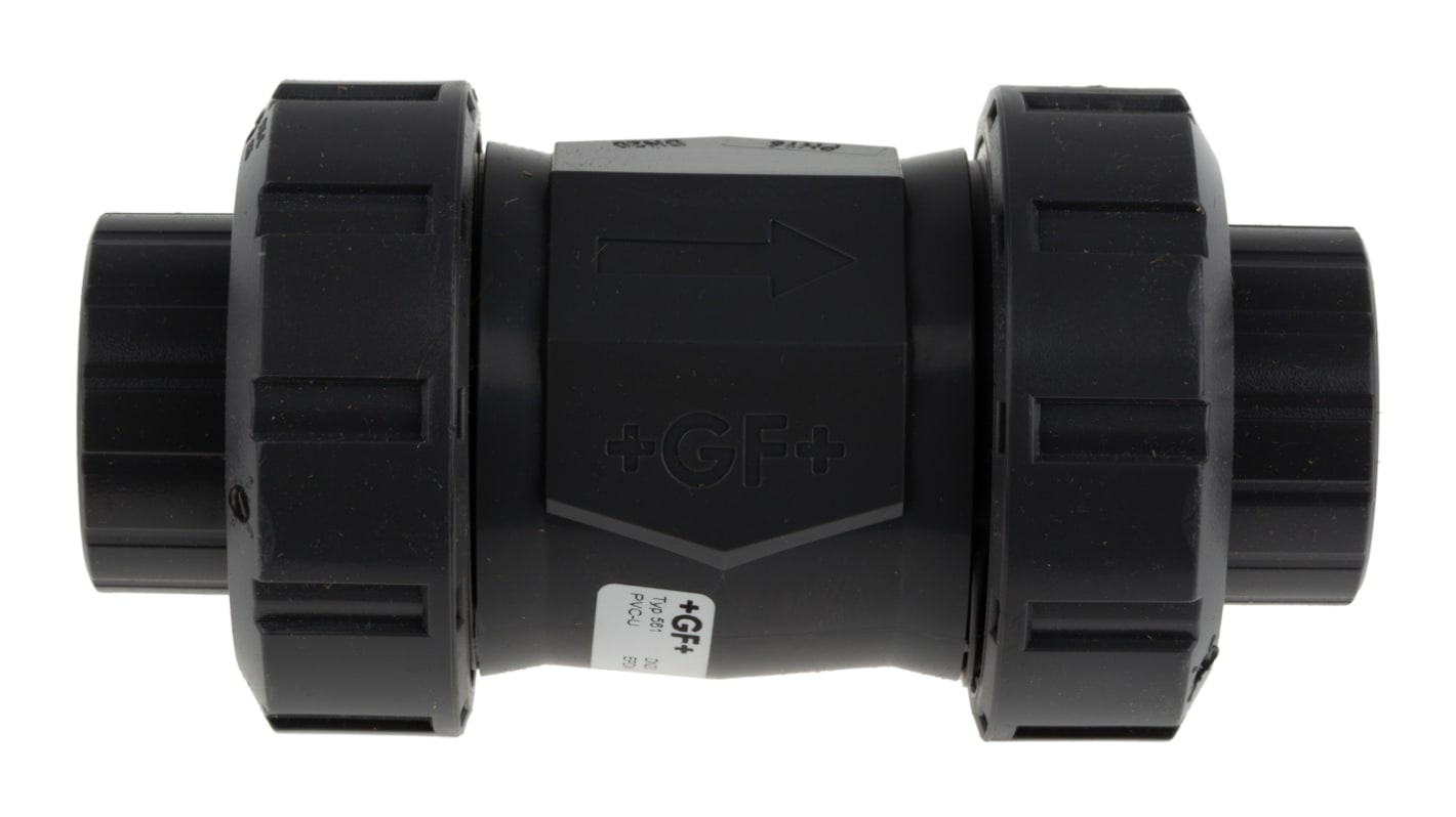 161561063 | Georg Fischer PVC-U Single Check Valve 3/4in, 16 bar | RS