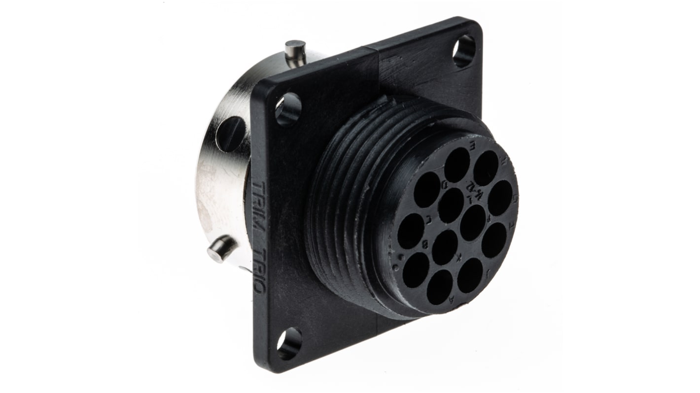 UTG01412S | Souriau Sunbank by Eaton Circular Connector, 12 Contacts ...