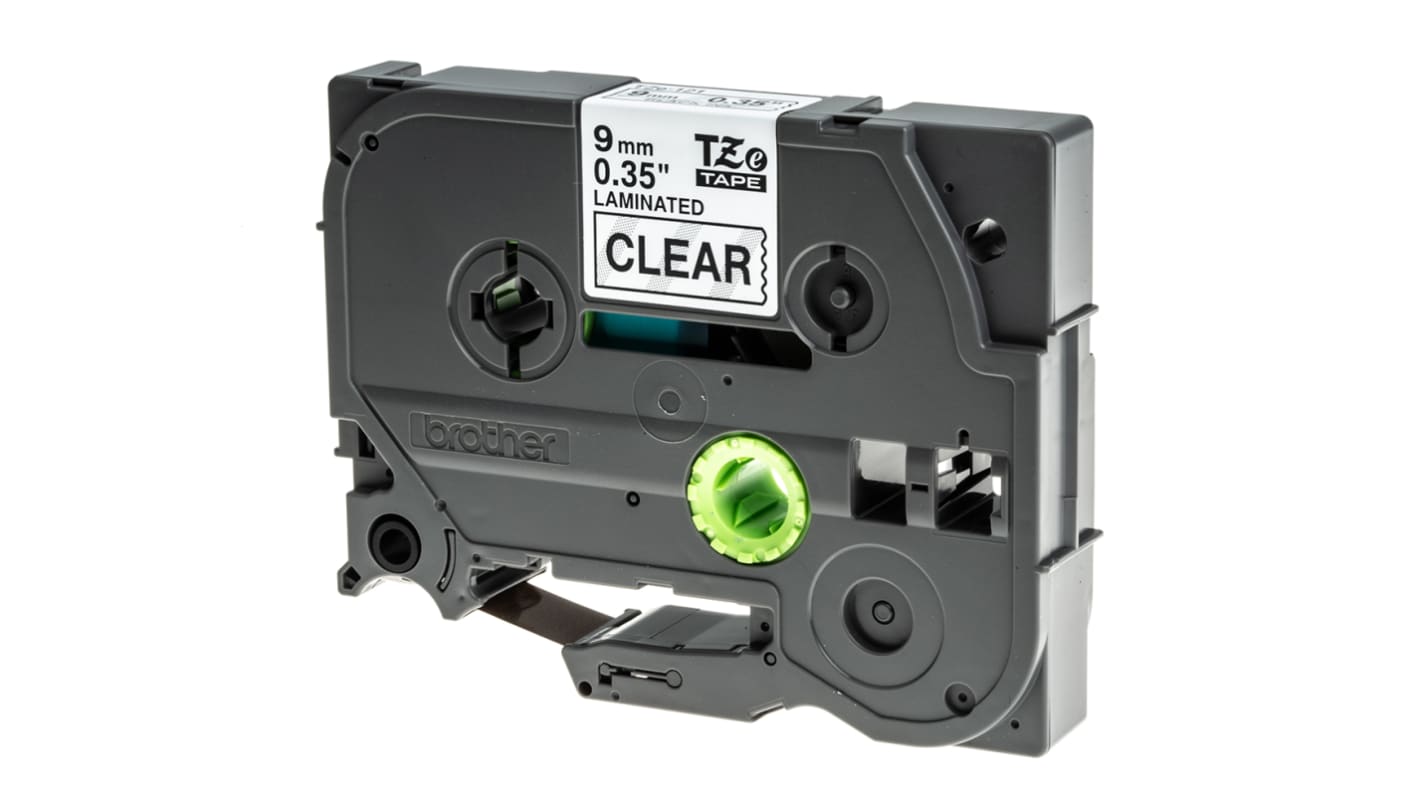 TZe-121 | Brother Black on Clear Label Printer Tape, 8 m Length, 9 mm ...