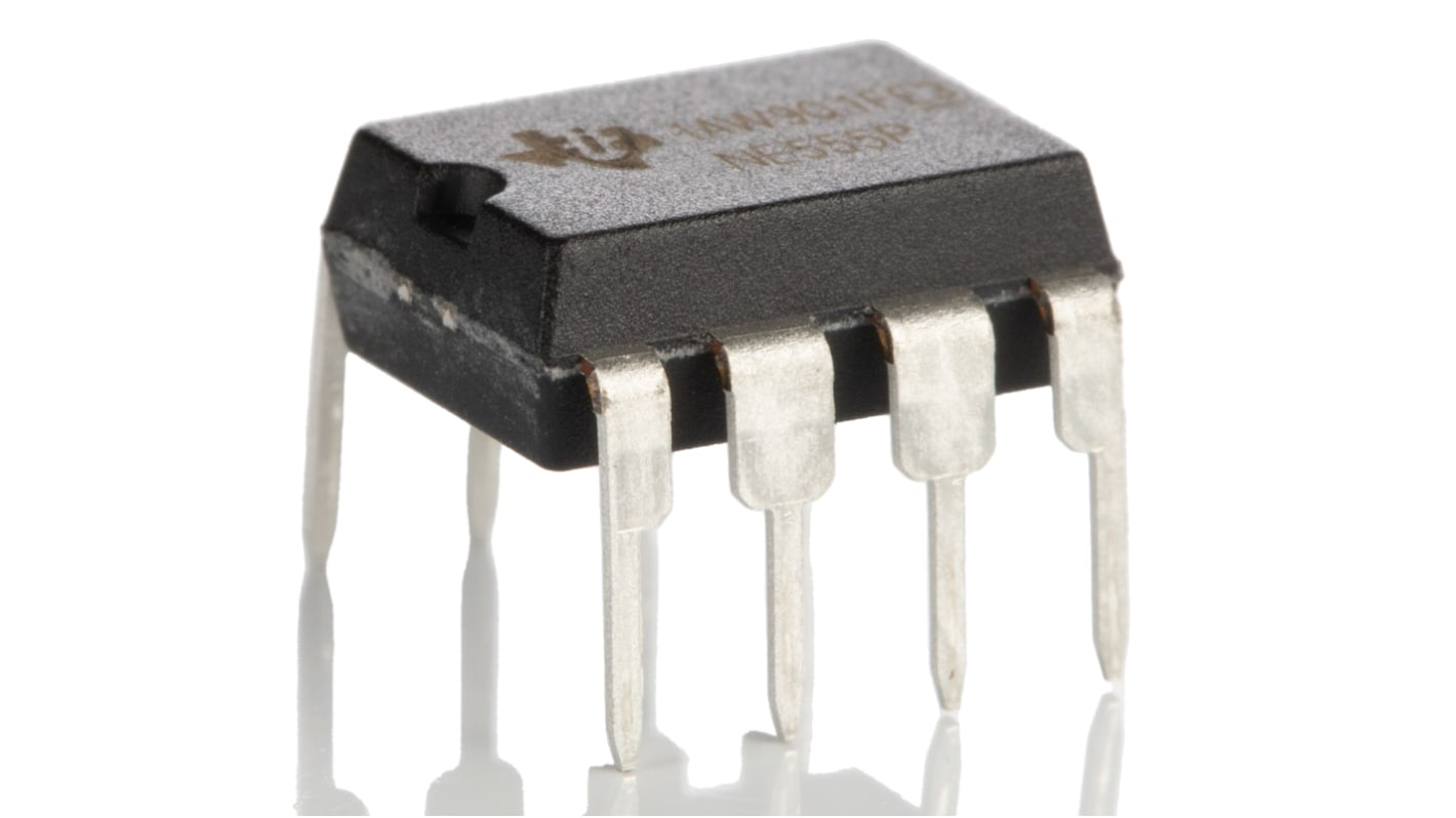 Texas Instruments NE555P, Precision Timer, 8-Pin PDIP | RS
