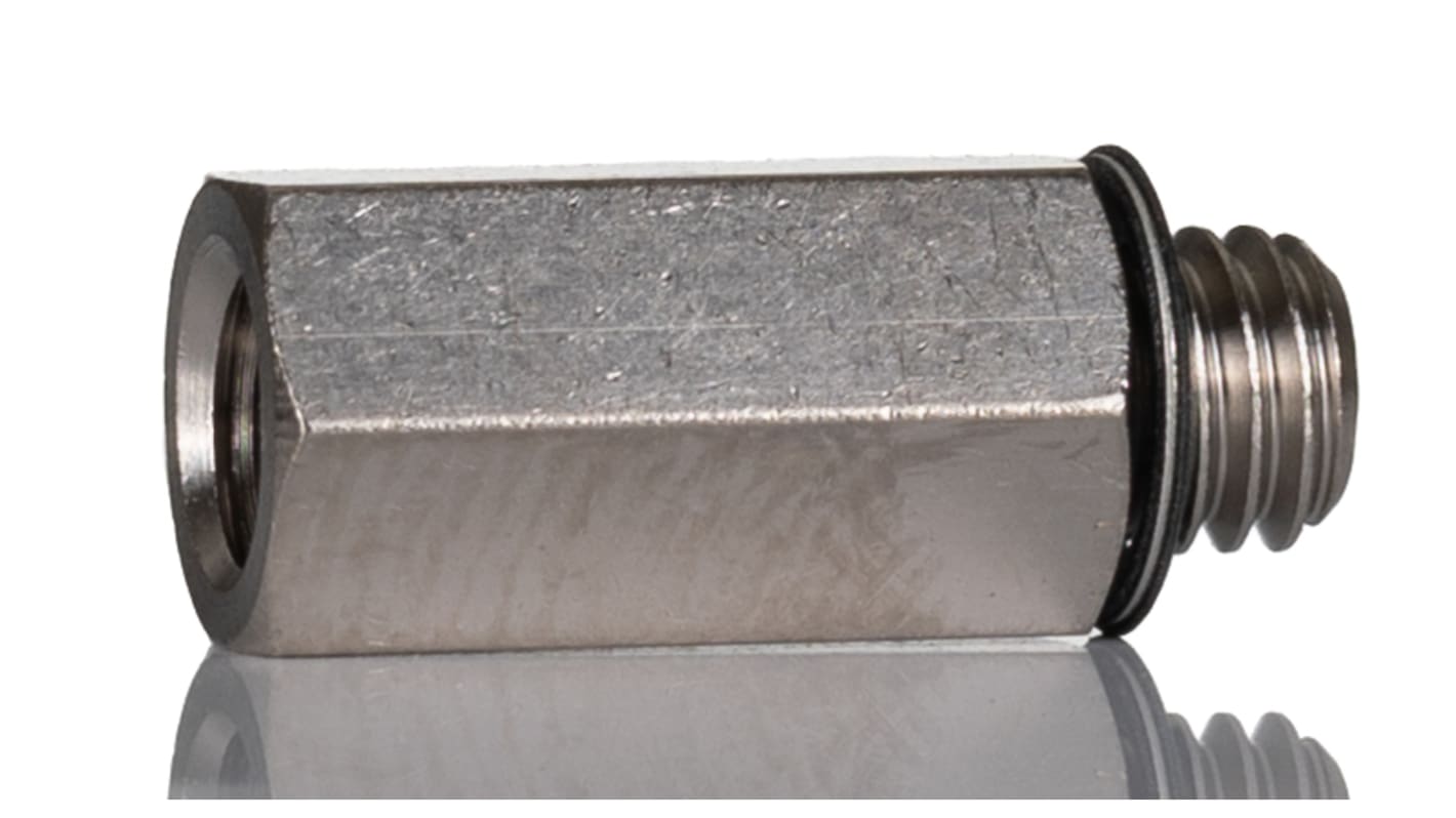 M-5J | SMC M Series Straight Threaded Adaptor, M5 Male to M5 Male ...