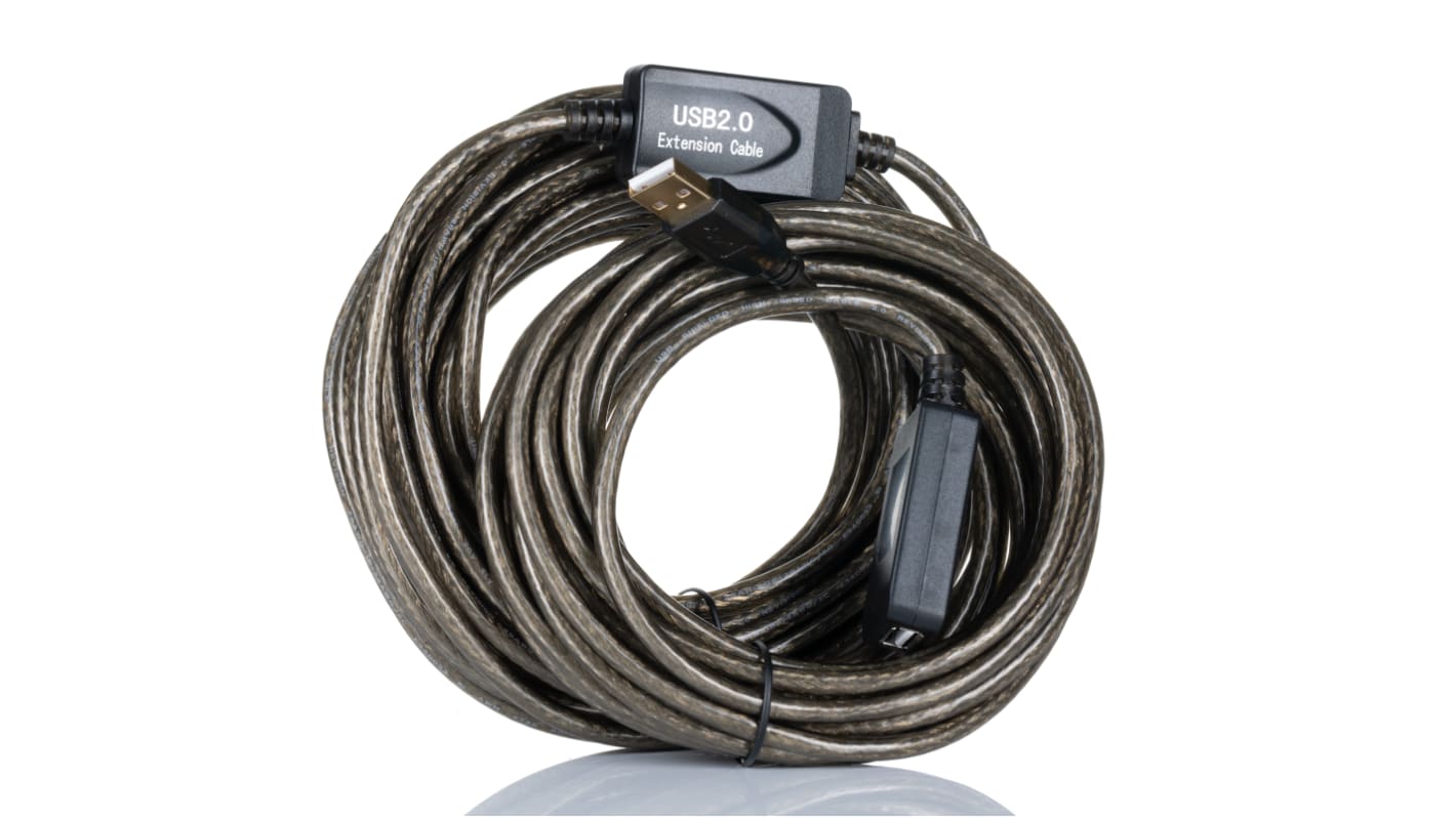 USB2-REP15 | NewLink USB 2.0 Cable, Male USB A to Female USB A USB ...