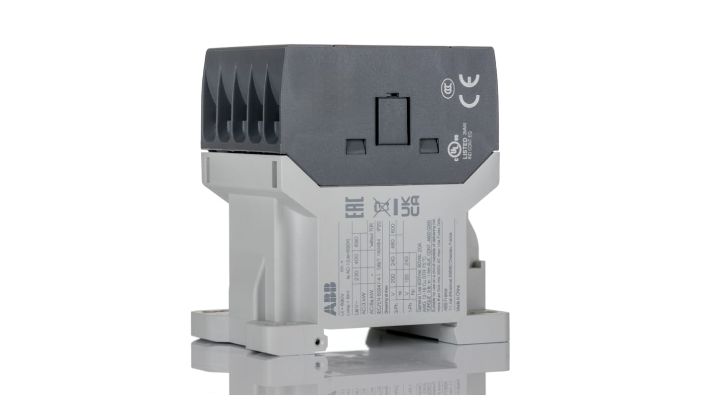 1SBL101001R2001 AS09-30-01-20 | ABB AS09-30-01-20 A Line Contactor, 24 ...