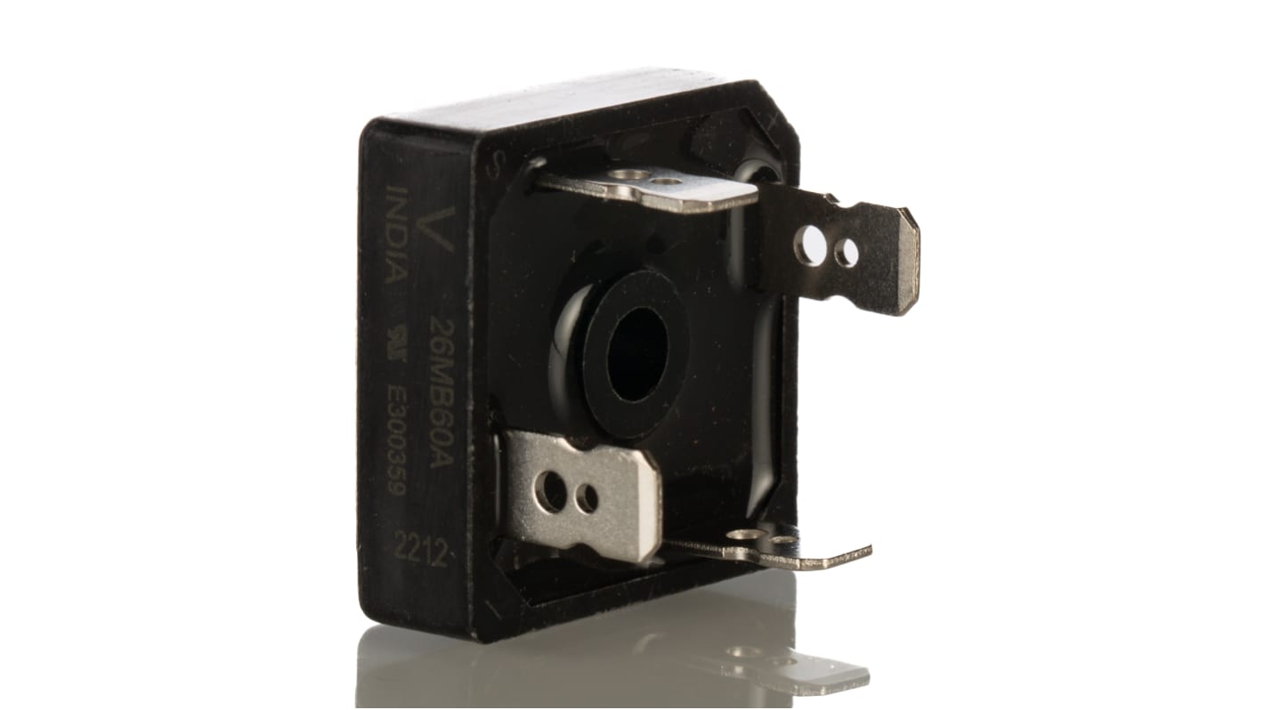 VS-26MB60A | Vishay Bridge Rectifier, 25A, 600V, 4-Pin | RS