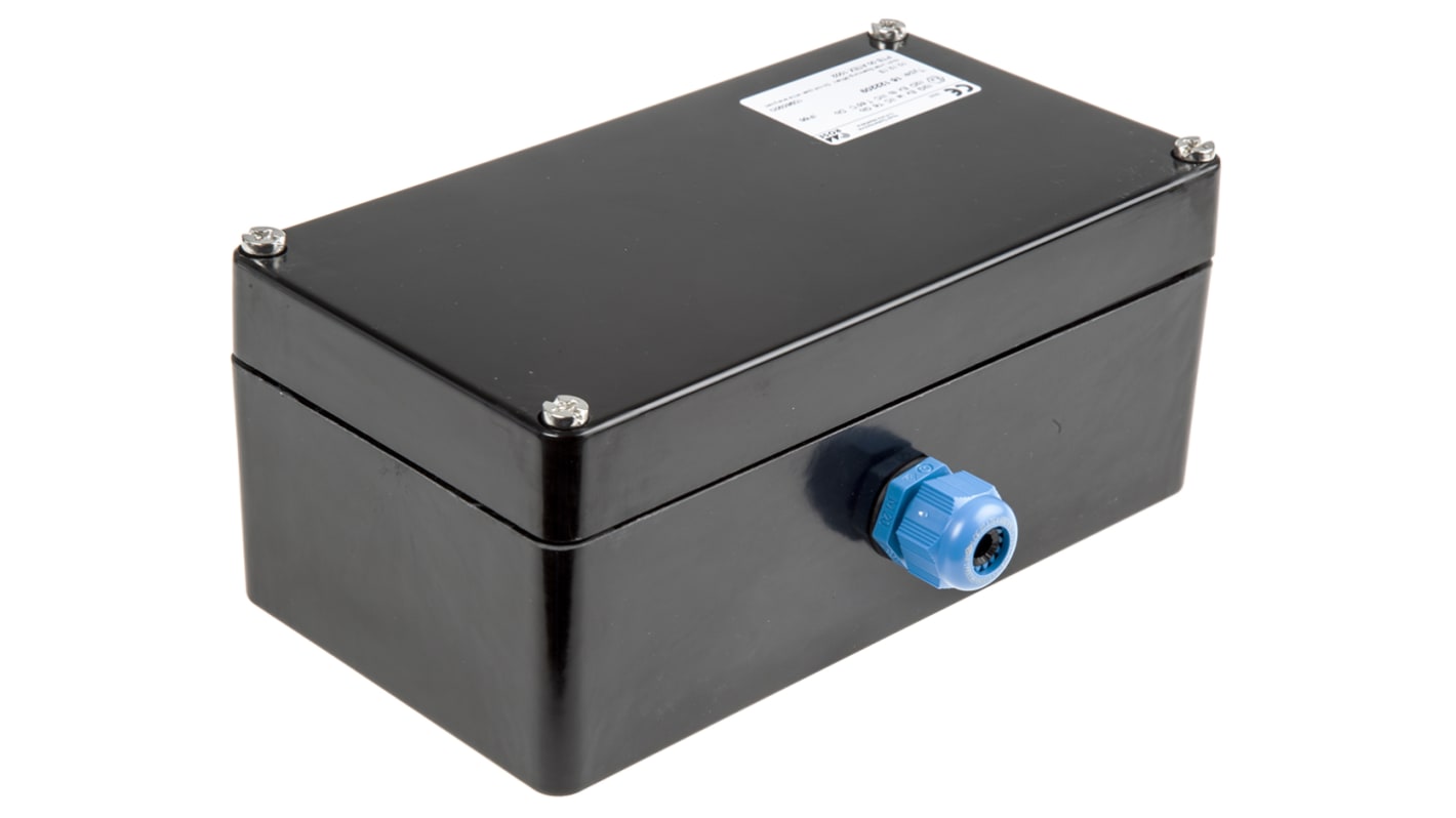 161222098 | Rose Black Polyester Junction Box, IP66, 20 Terminals, ATEX ...