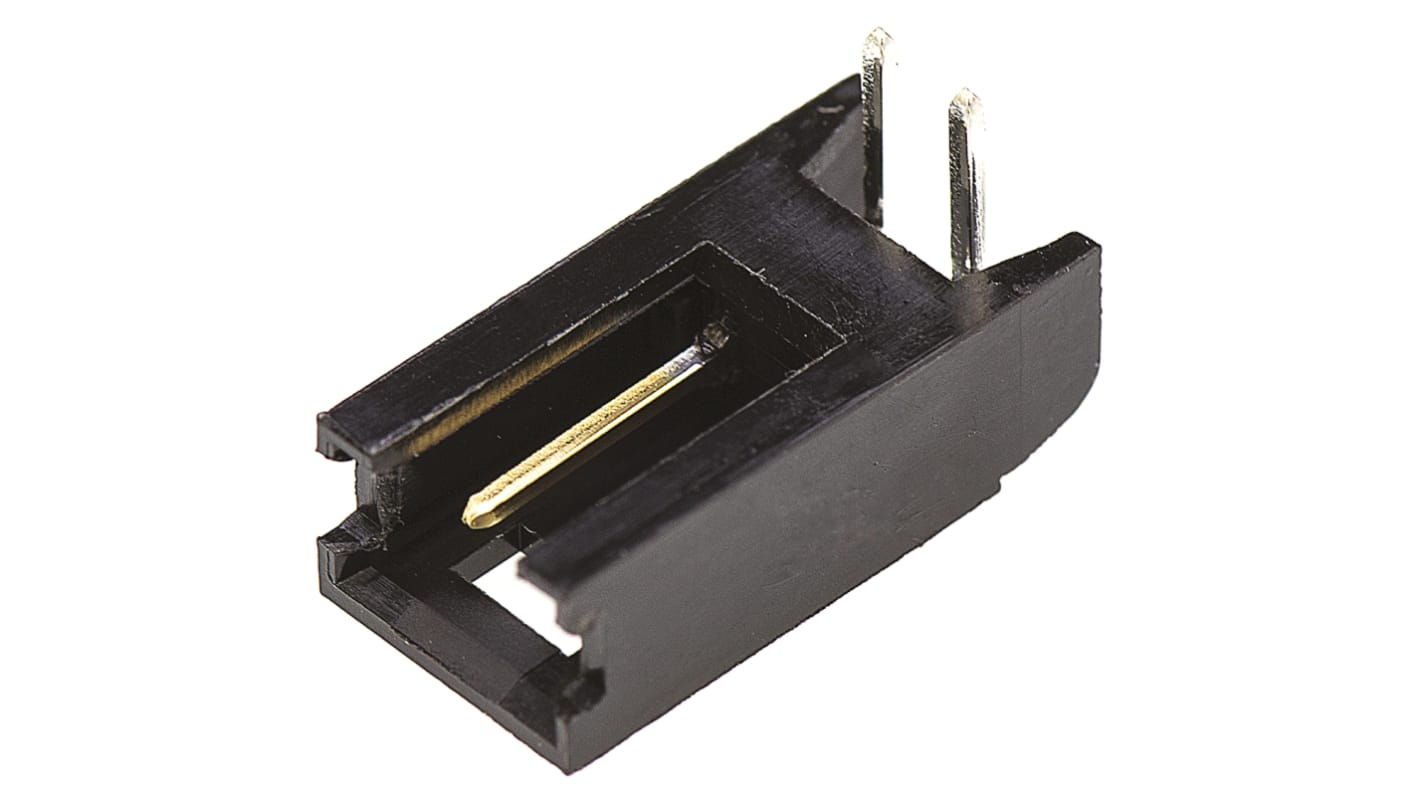 TE Connectivity 基板接続用ピンヘッダ 2極 2.54mm 1列 280377-2 | RS