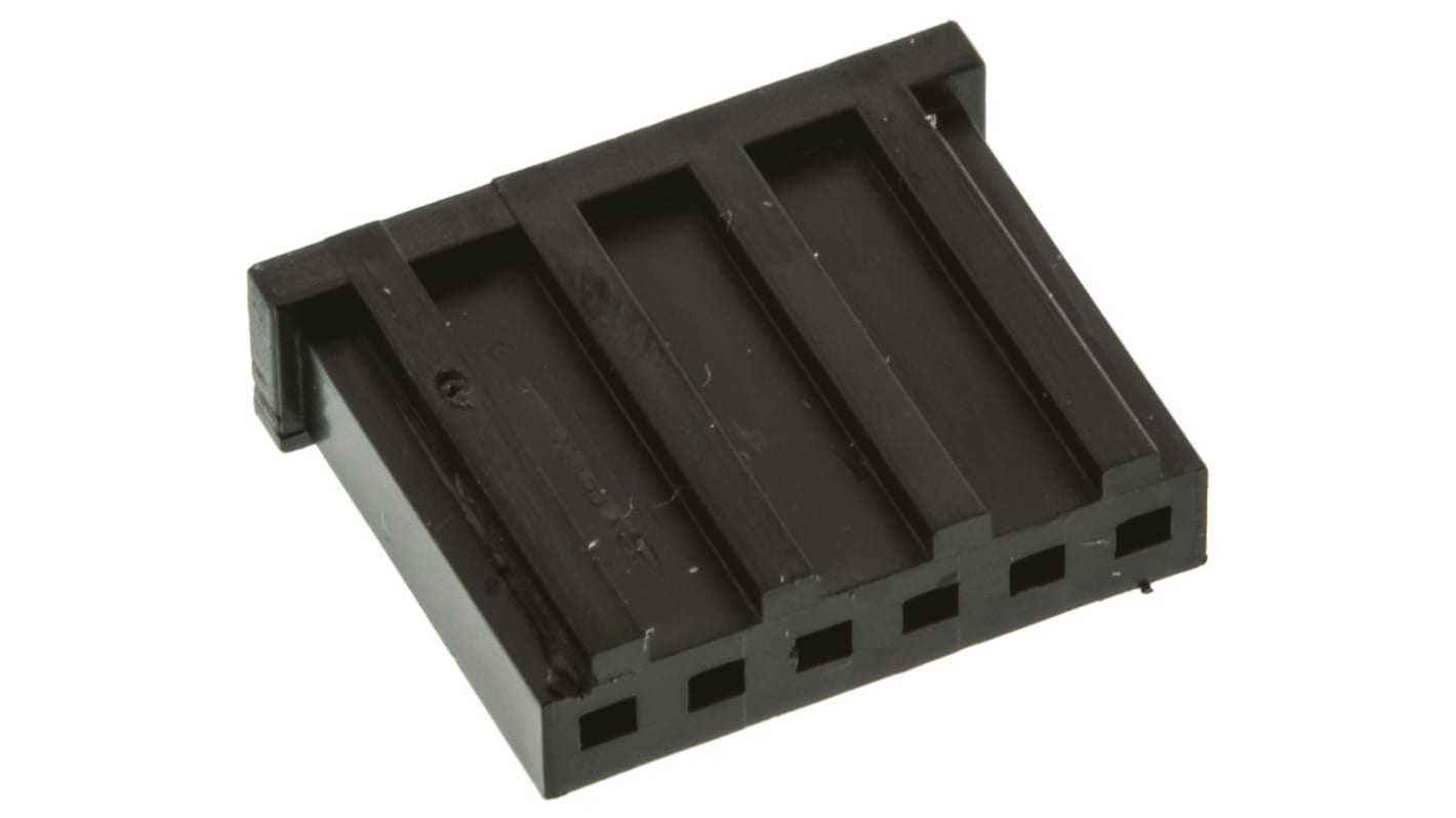 280360 | TE Connectivity, AMPMODU MOD II Female Connector Housing, 2 ...