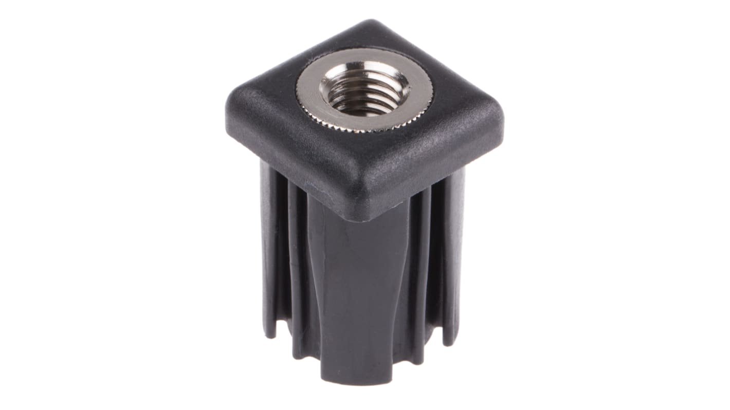 RS PRO Square Nylon Tube Insert, 500kg Static Load Capacity | RS