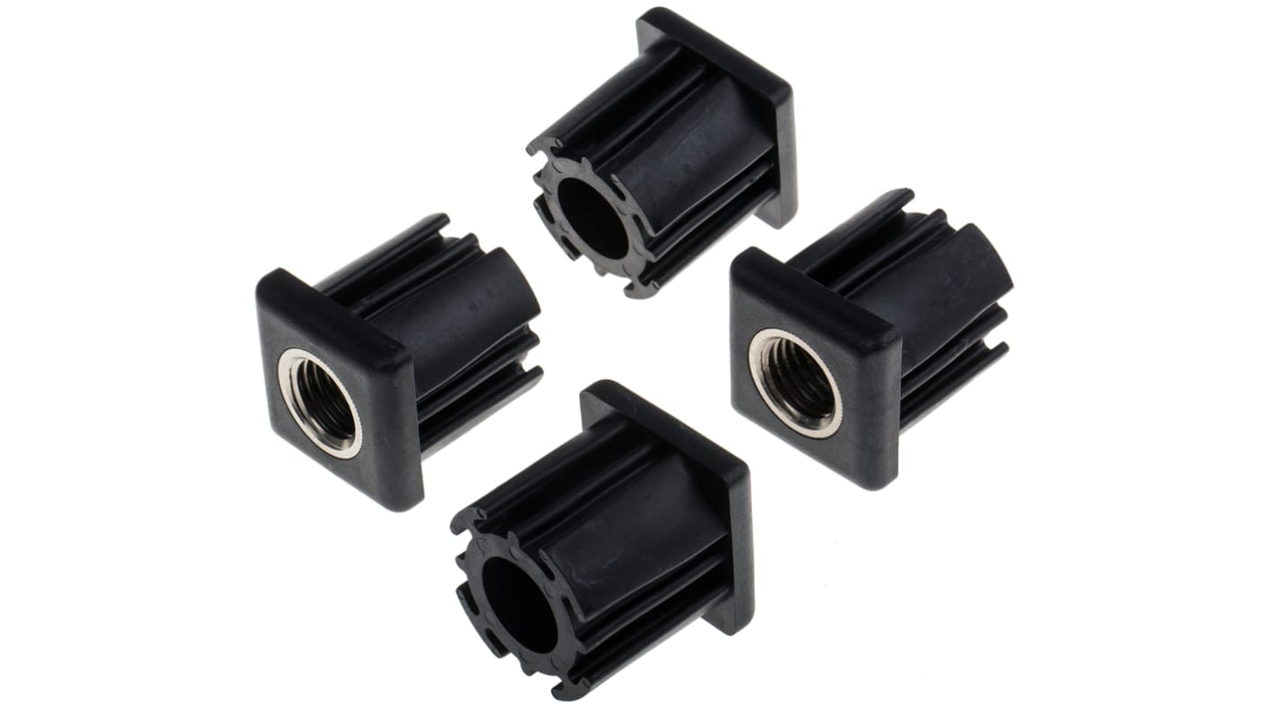 RS PRO Square Nylon Tube Insert, 1000kg Static Load Capacity | RS