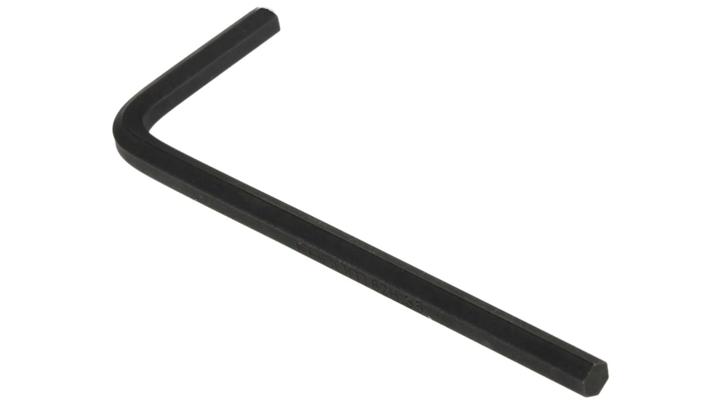 82H.3,5 | Facom L Shape Metric Hex Key, 3.5mm | RS