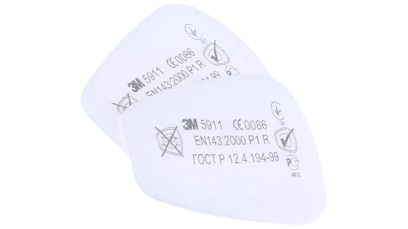 3M Dust Filter for use with 3M 6000 Series Respirator, 3M 7000 Series ...