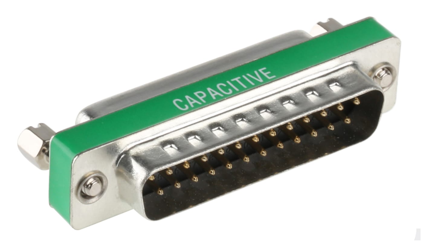 RS PRO D Sub Adapter Male 25 Way D-Sub to Female 25 Way D-Sub | RS