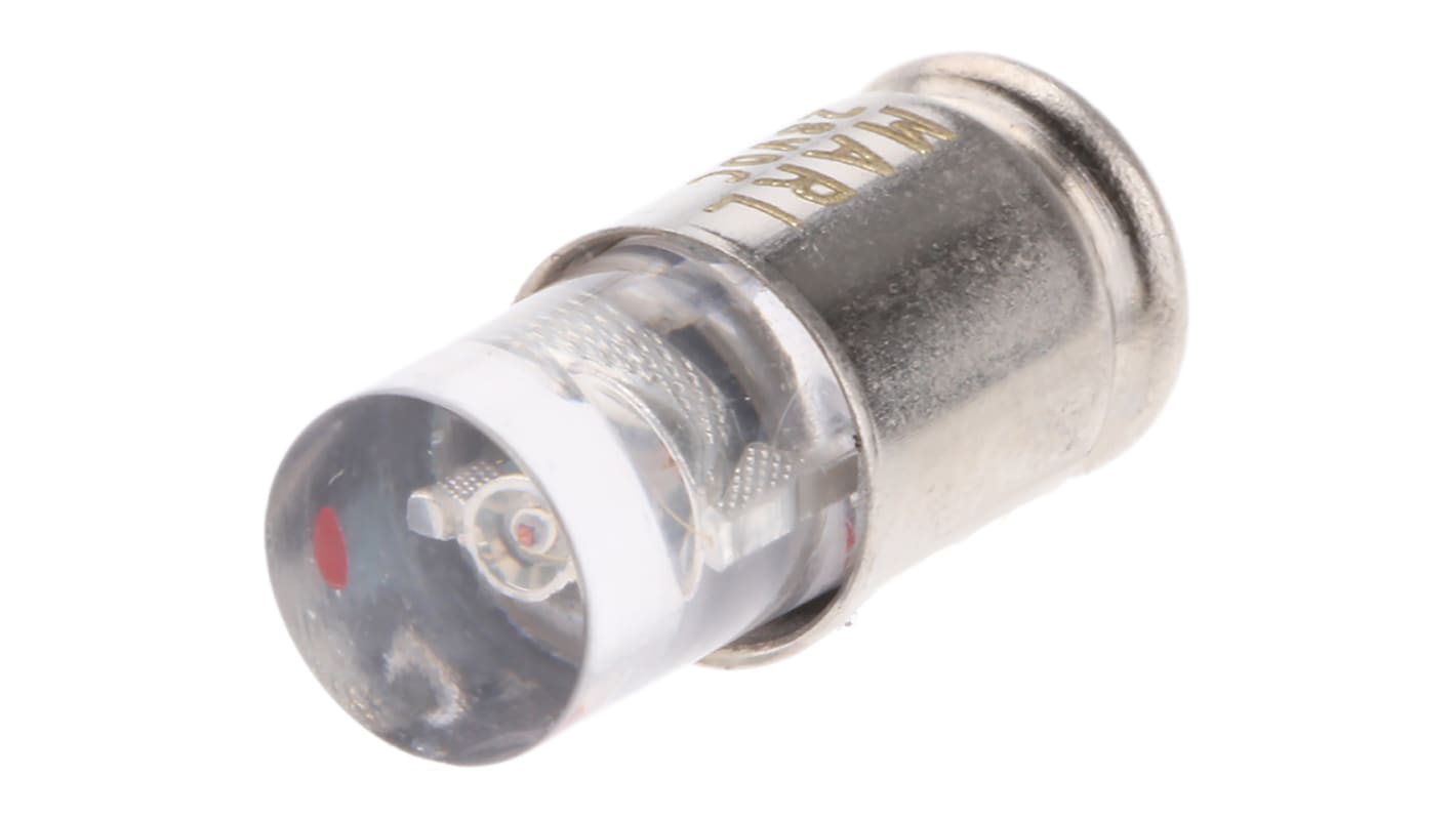 205-501-23-38 | Marl Red LED Indicator Lamp, 24 → 28V dc, Midget Groove ...