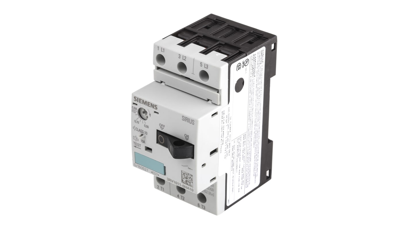 3RV1011-0HA10 | Siemens 0.55 → 0.8 A SIRIUS Motor Protection Circuit ...
