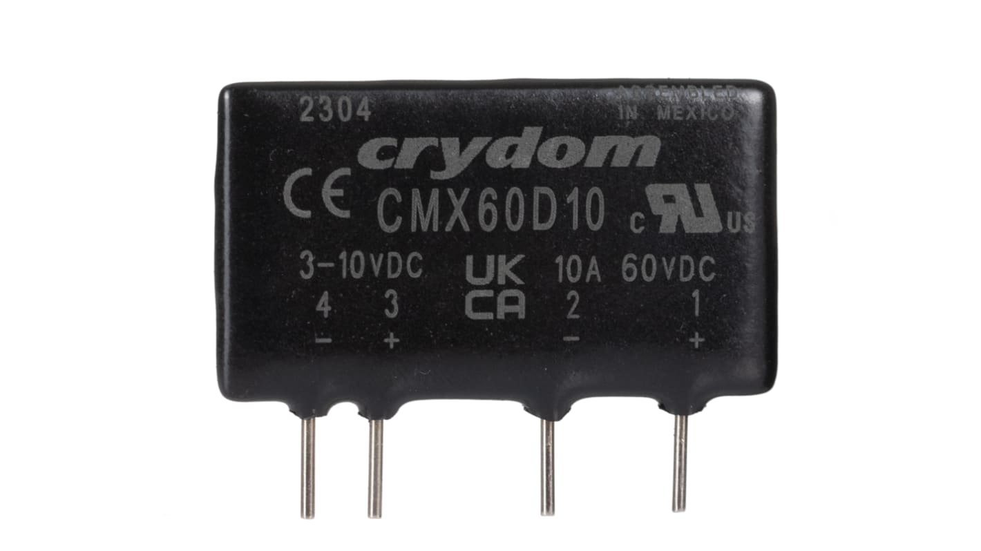 CMX60D10 | Sensata / Crydom CMX Series Solid State Relay, 10 A rms Load ...