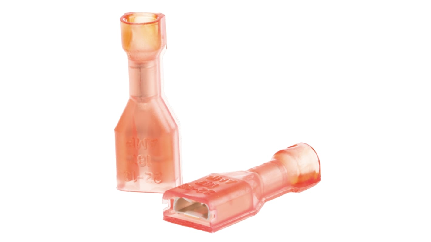 2-520411-2 | TE Connectivity Ultra-Fast Plus .187 Red Insulated Female ...