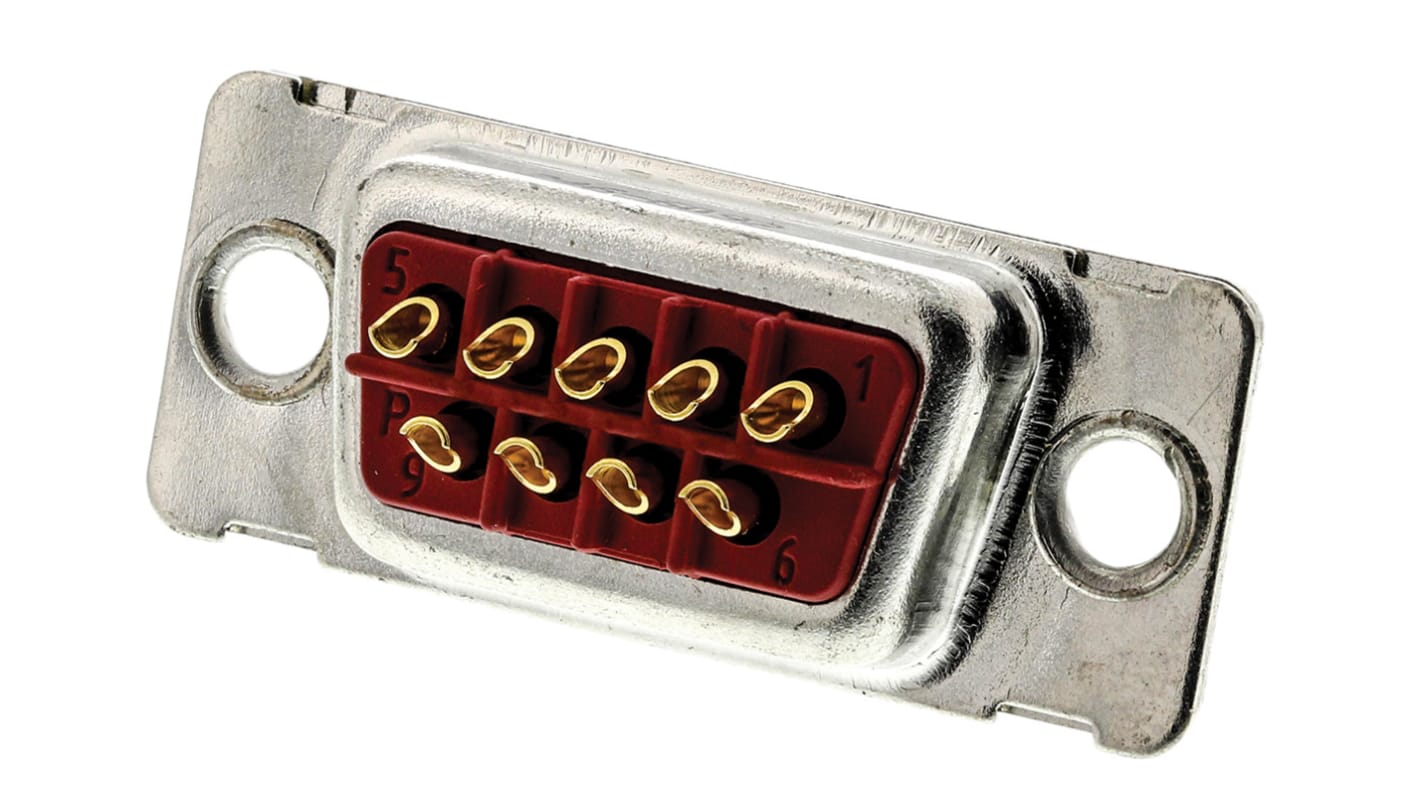 F09P-K700 / 1731100010 | FCT from Molex FxxP-K700 9 Way Panel Mount D-sub Connector Plug | RS