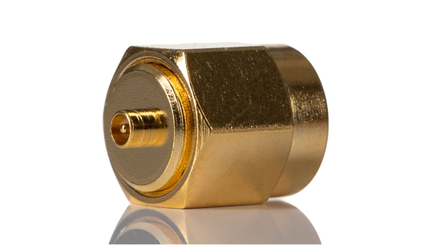 RS PRO Straight 75Ω Coaxial Adapter SMA Plug to UFL Socket 6GHz | RS