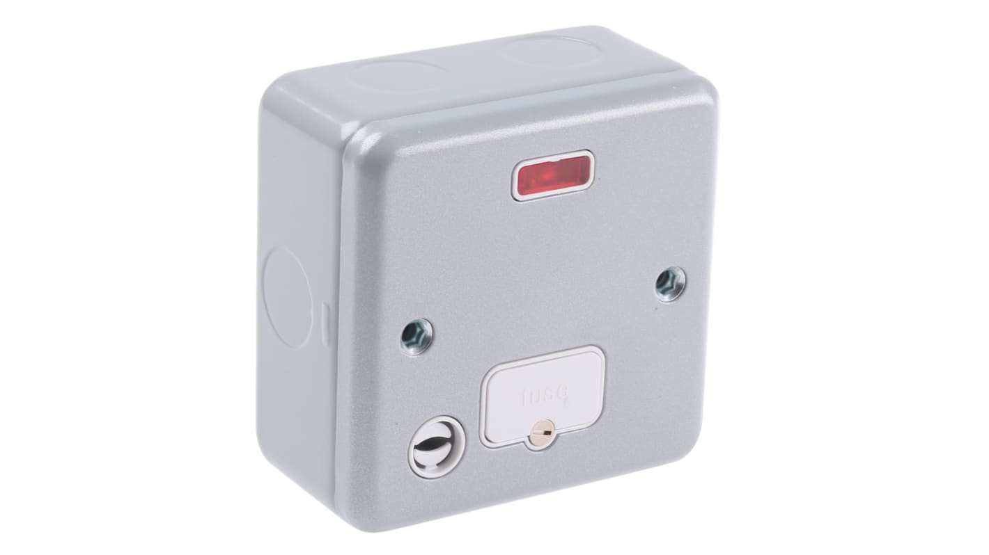K986 ALM | MK Electric 13A, 1 Gang Fused Spur | RS