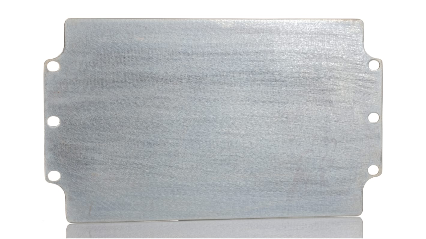 RS PRO Steel Mounting Plate, 1.5mm H, 143mm W, 244.5mm L for Use with ...