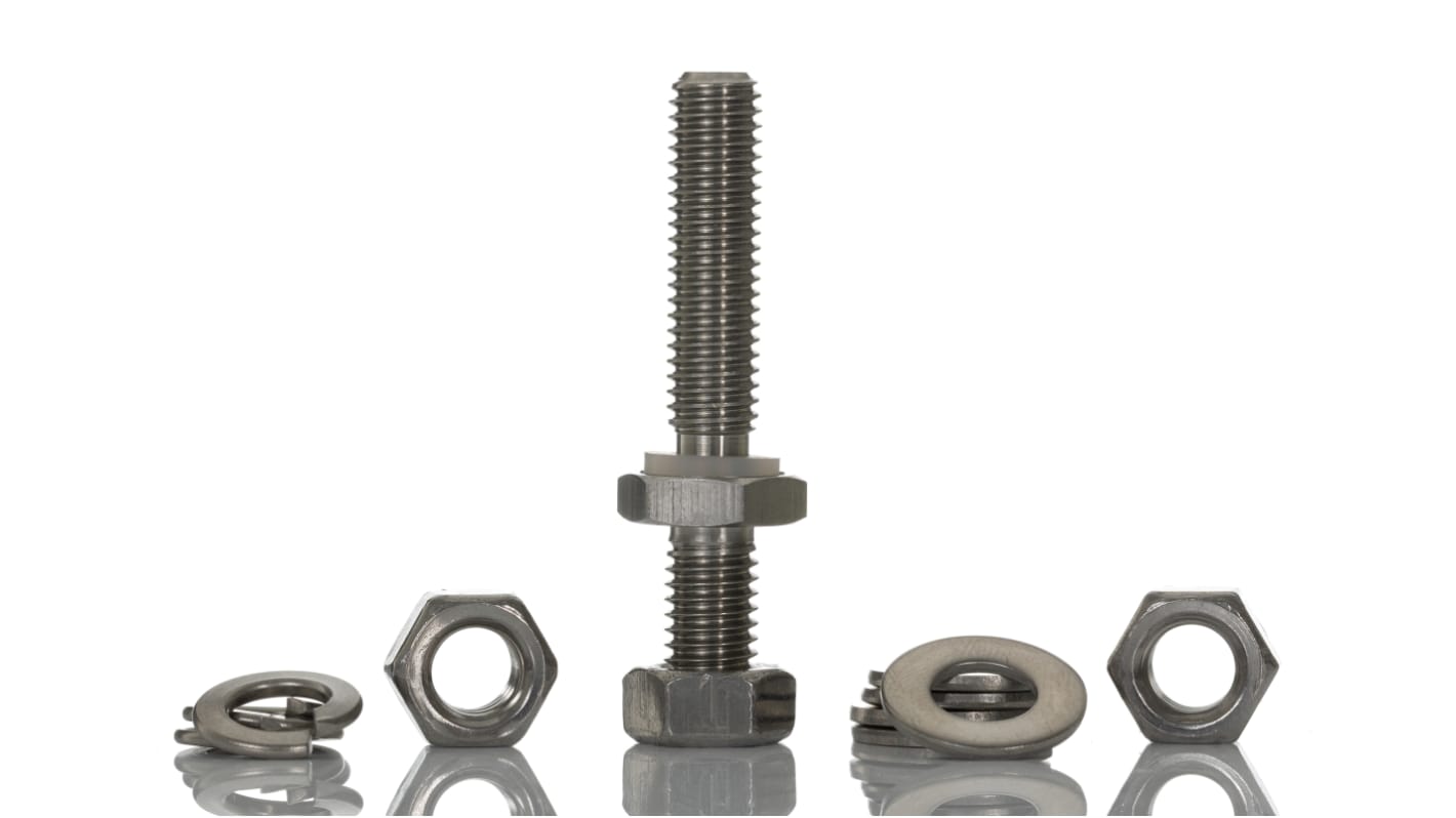 RS PRO Stainless Steel Earthing Stud for Use with RS PRO GRP Enclosure | RS