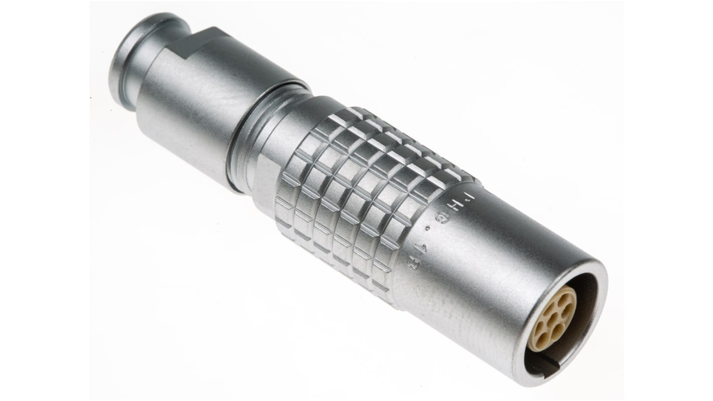 PHG.1B.307.CLLD62Z | Lemo Circular Connector, 7 Contacts, Cable Mount ...