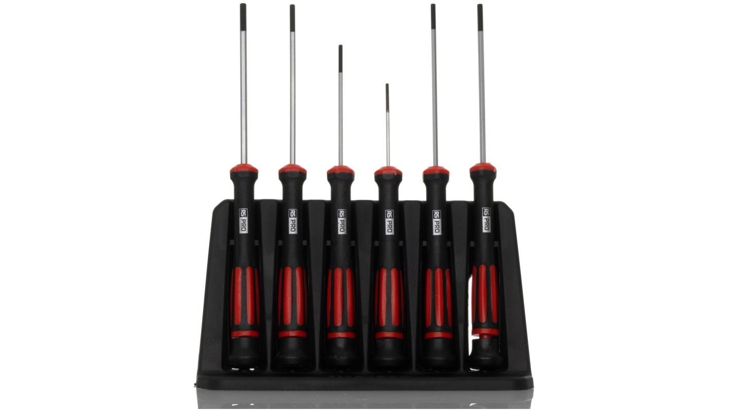RS PRO Hexagon Precision Screwdriver Set, 6-Piece | RS