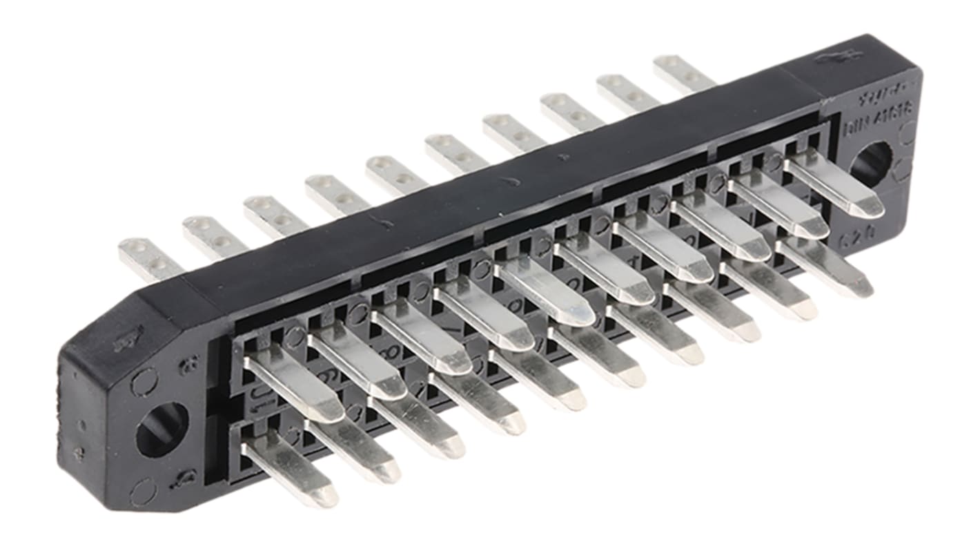 C42334A47A5 | TE Connectivity, RP618 20 Way DIN 41618 Connector Plug ...