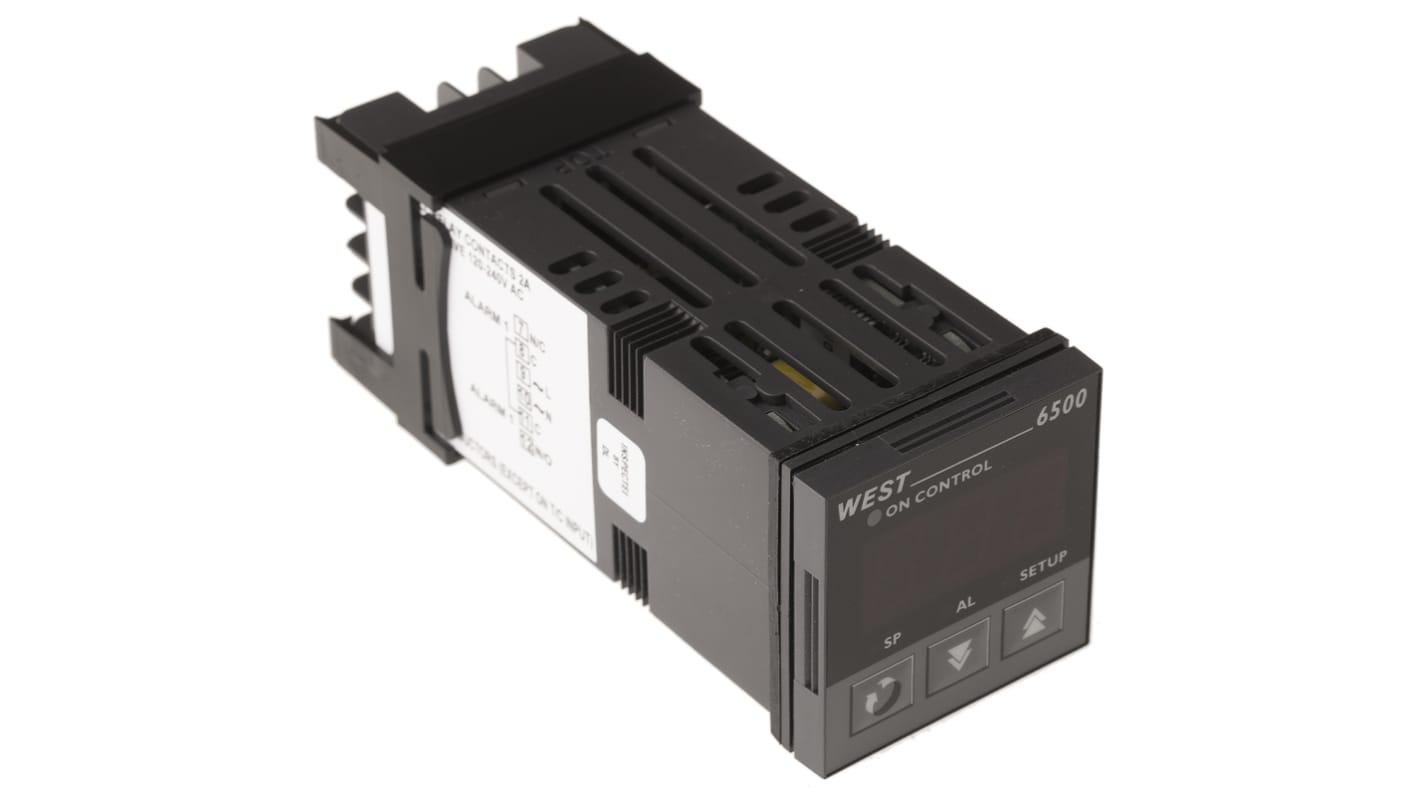 N6500Z221000 | West Instruments N6500 PID Temperature Controller, 48 x 48 (1/16 DIN)mm, 2 Output ...