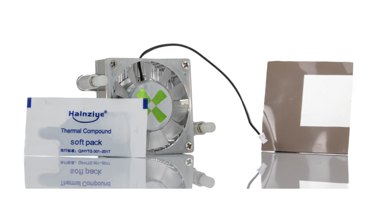 Okdo ROCK 5Bシングルボードコンピュータ用ファン及びヒートシンク ROCK 5B用 AE004 | RS