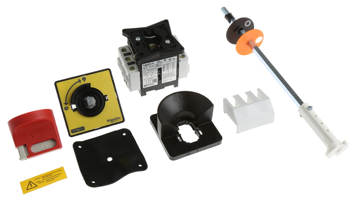 VCCF1 | Schneider Electric 3P Pole Panel Mount Isolator Switch - 32A ...