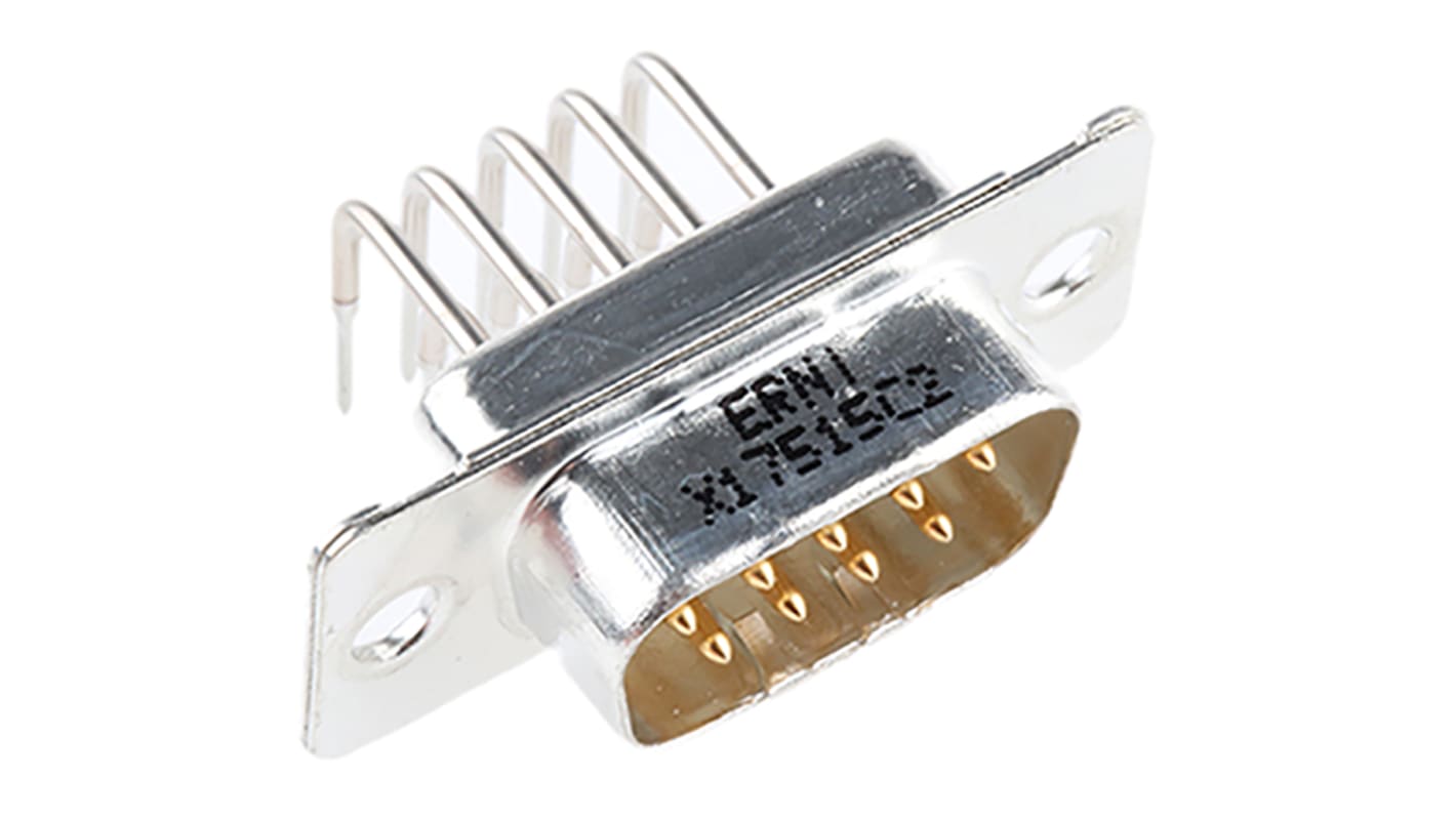 023322 | Provertha TMC 9 Way Right Angle Through Hole D-sub Connector ...