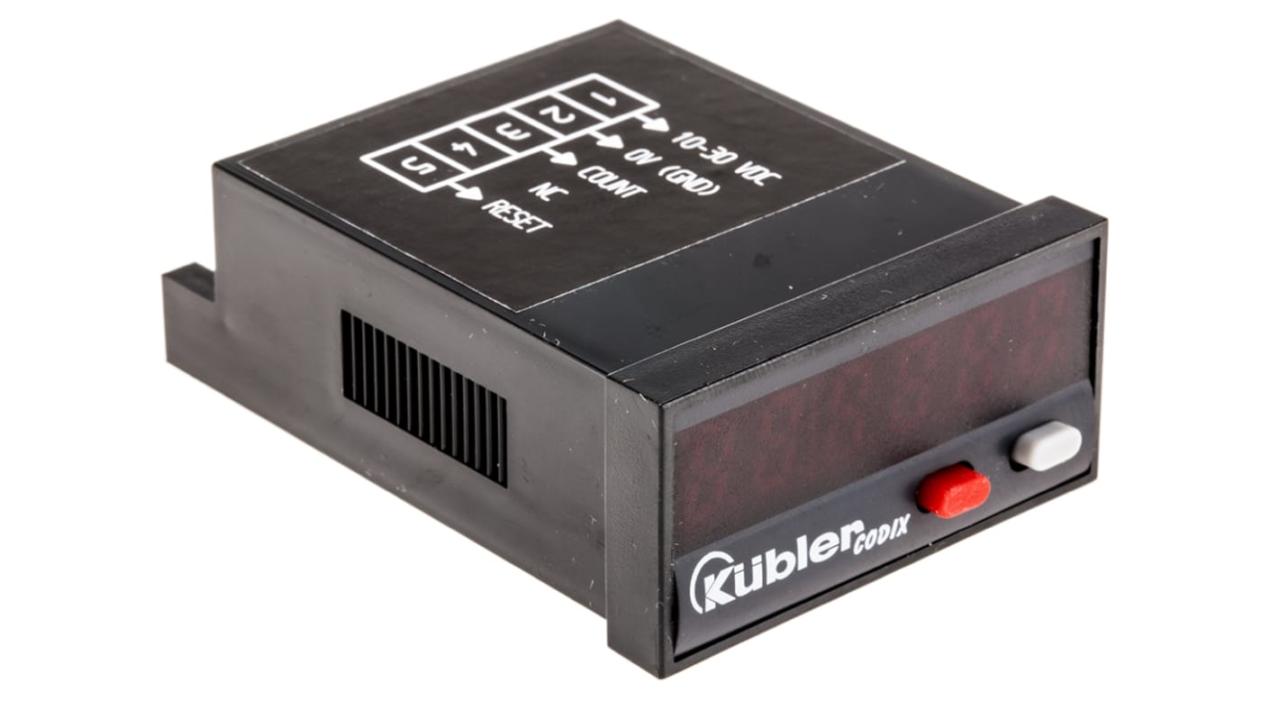 6.520.012.300 | Kübler CODIX 520 Aufwärts Zähler LED-Display 6-stellig ...