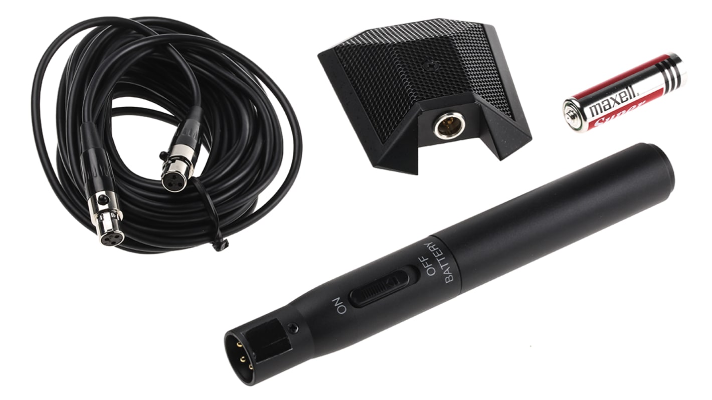 RS PRO Wired Boundary Microphone, 50 Hz → 18 kHz | RS