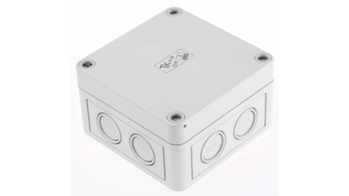12540301 | Spelsberg TK PC Series Grey Polycarbonate Junction Box, IP66 ...