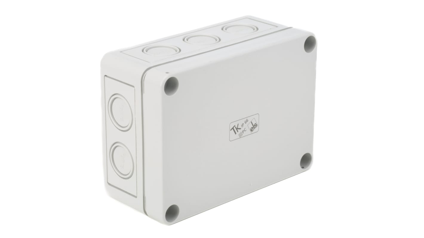 12540921 | Spelsberg TK PC Series Grey Polycarbonate Junction Box, IP66 ...