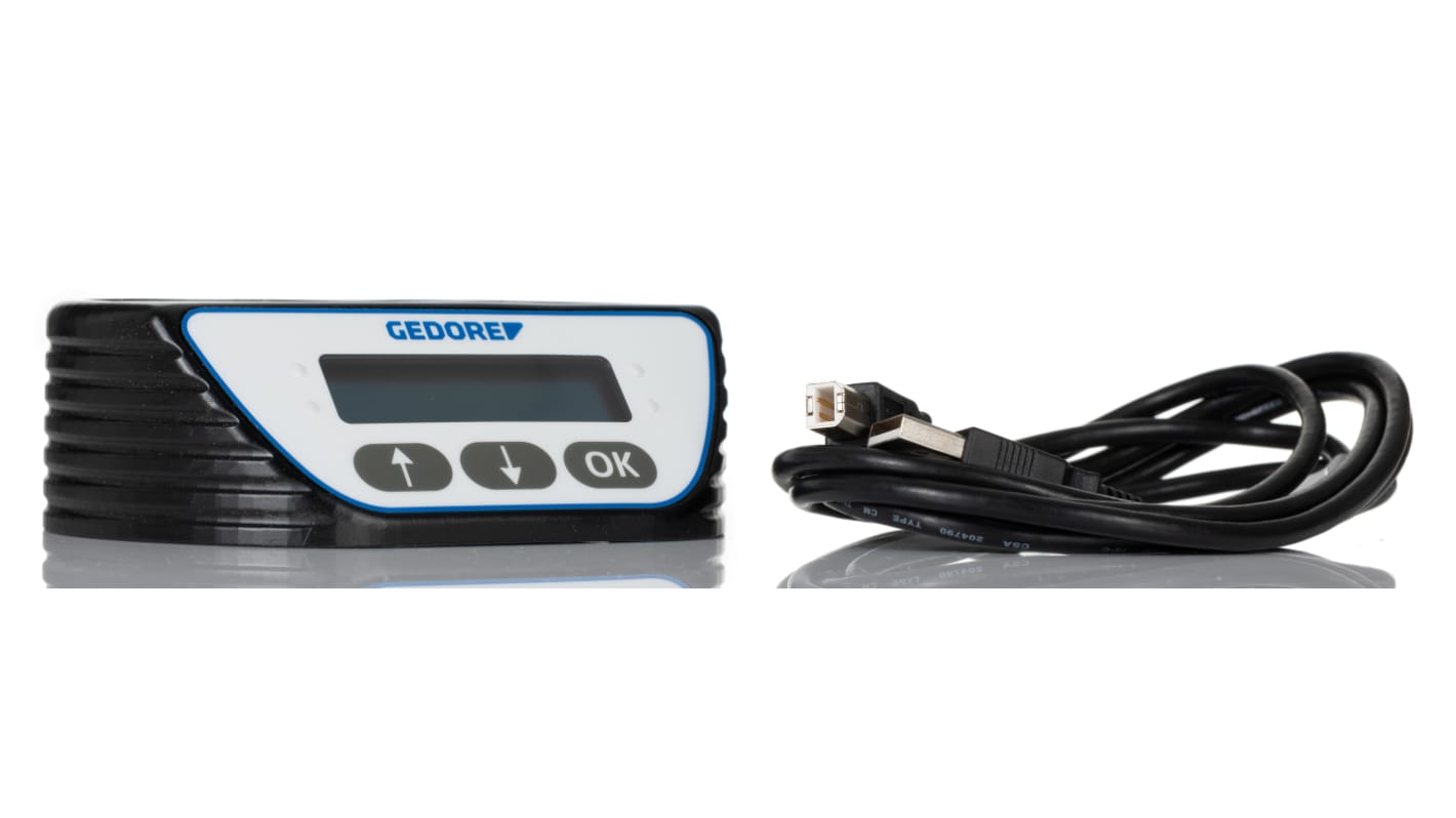 3444708 | Gedore Digital Torque Checker Accessory, 0.02 → 3000Nm | RS