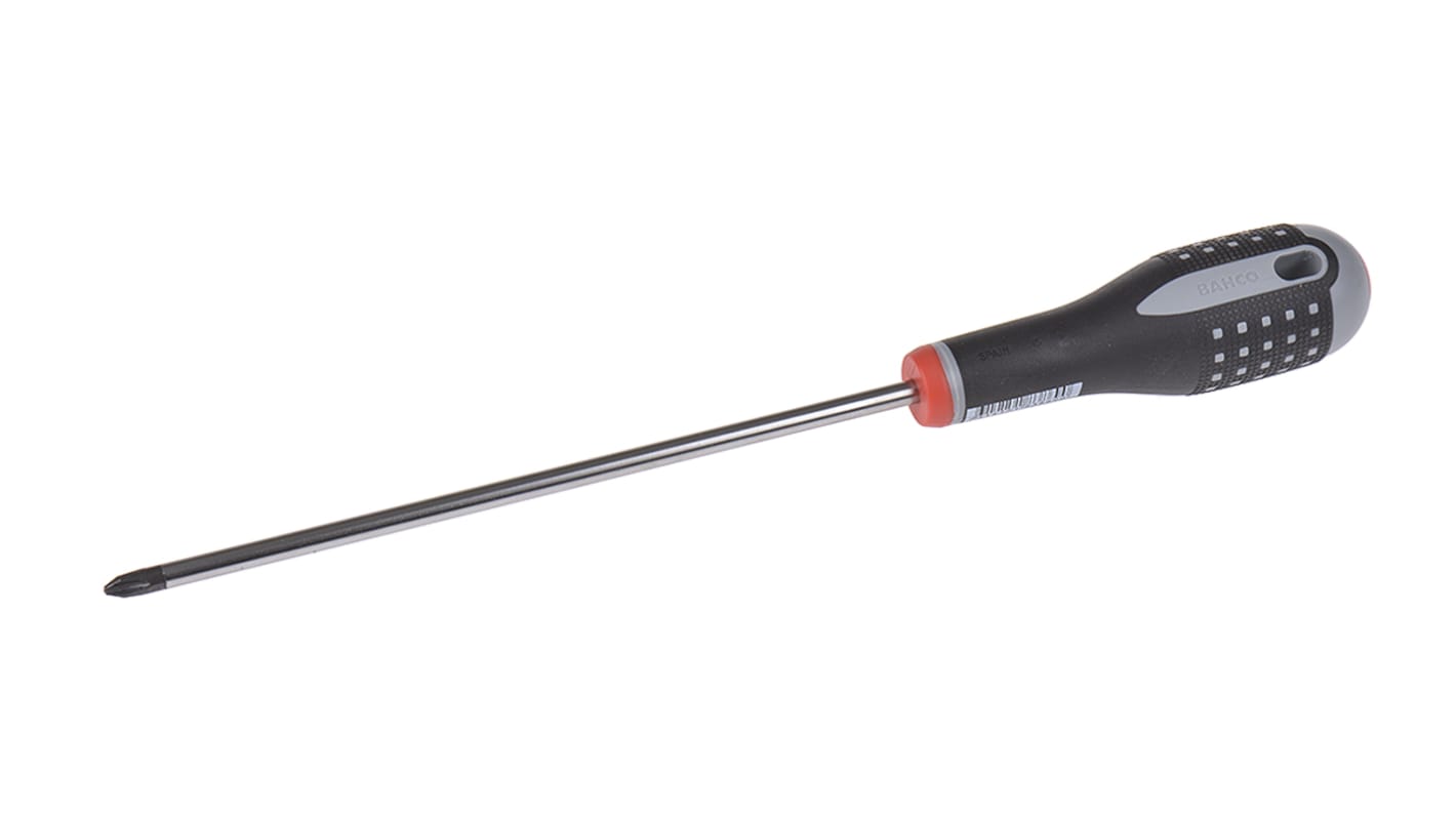 BE-8620L | Bahco Phillips Screwdriver, PH2 Tip, 200 mm Blade, 322 mm ...