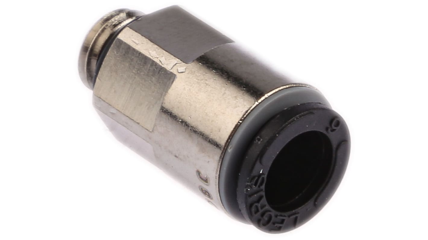 3101 06 55 | Legris LF3000 Series Straight Threaded Adaptor, M7 Male to ...