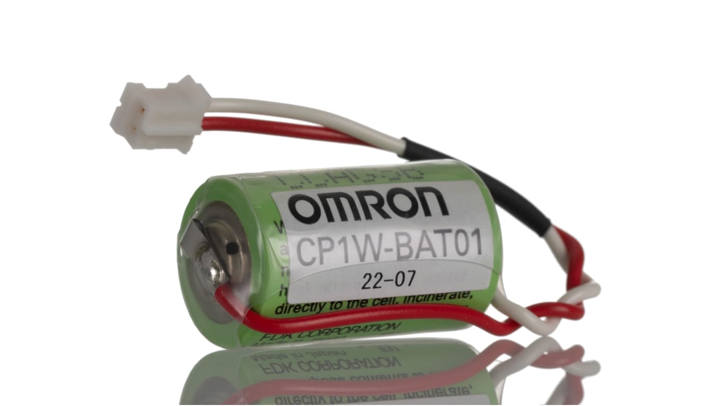 CP1W-BAT01 | Omron CP1W Series Battery for Use with CP1 | RS