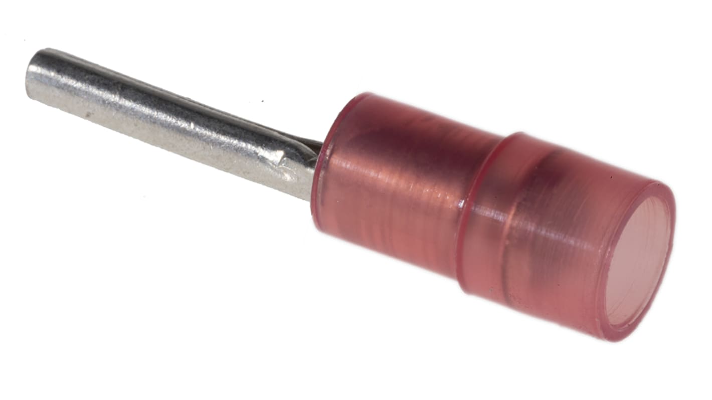 RS PRO Insulated, Tin Crimp Pin Connector, 0.5mm² to 1.5mm², 22AWG to ...