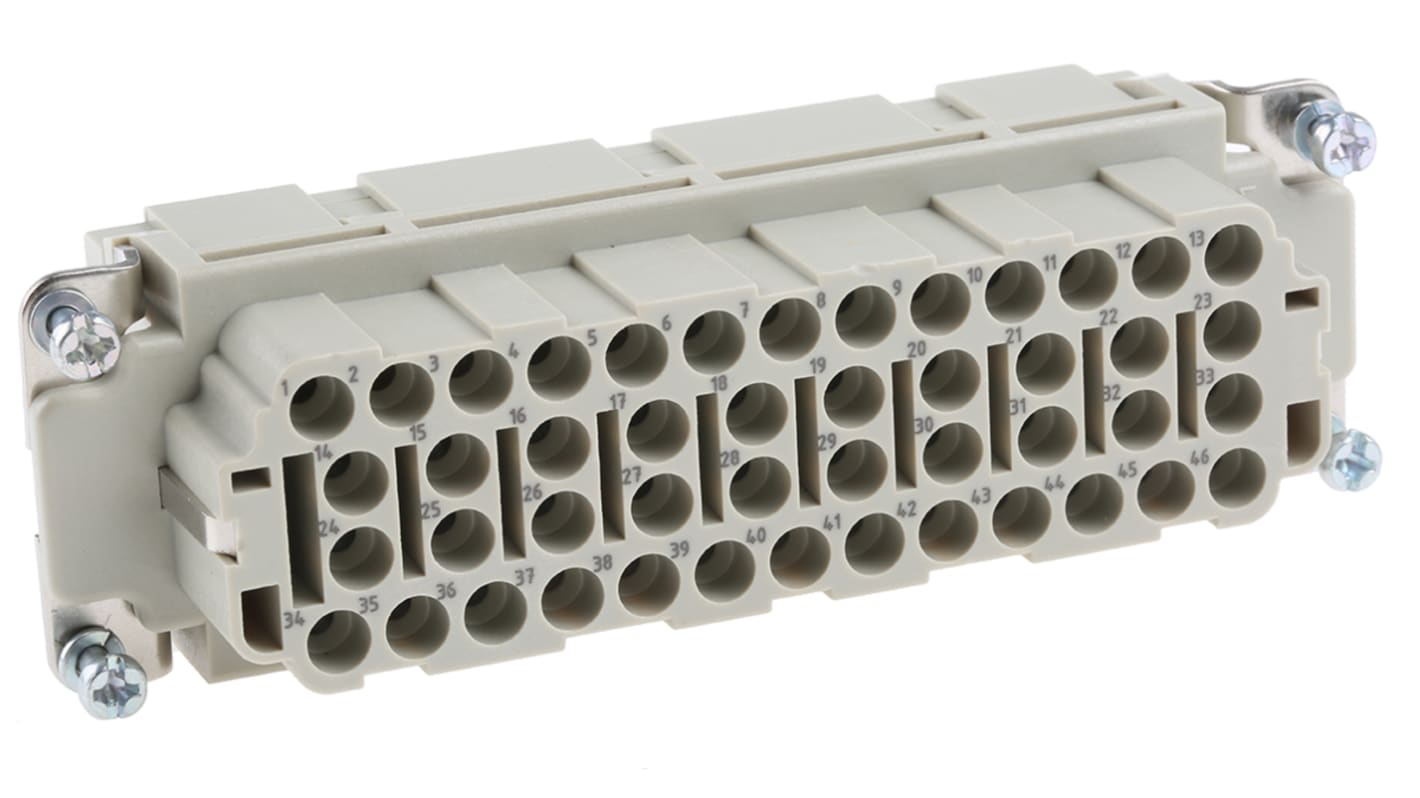 09320463101 | HARTING Heavy Duty Power Connector Insert, 16A, Female ...