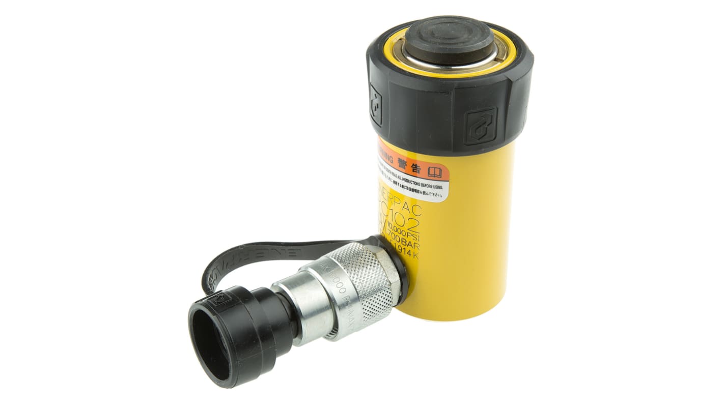 Enerpac Single, Portable General Purpose Hydraulic Cylinder, RC102, 10t ...