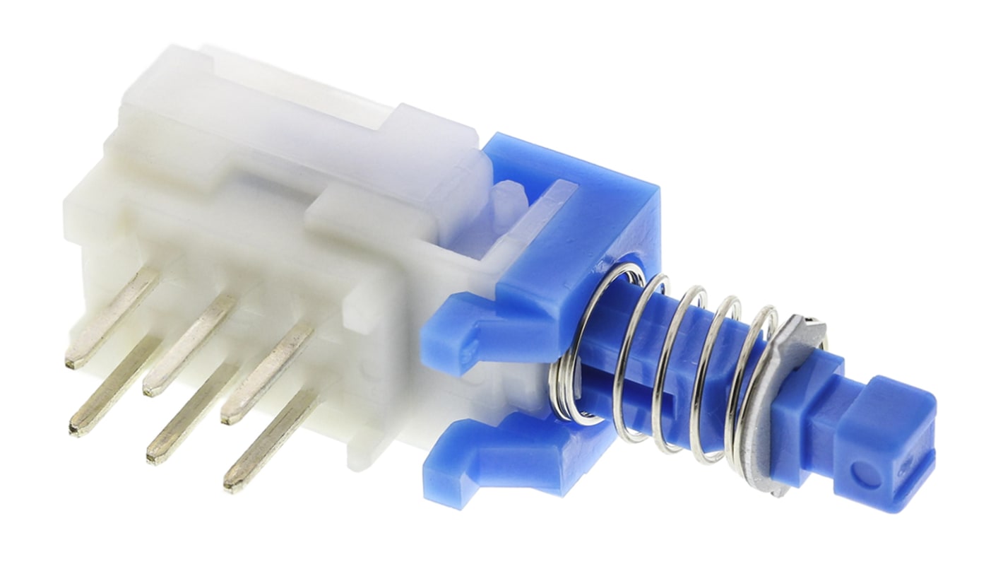 STSPUJ122 | Alps Alpine Push Button Switch, Latching, PCB, DPDT, 30V dc ...