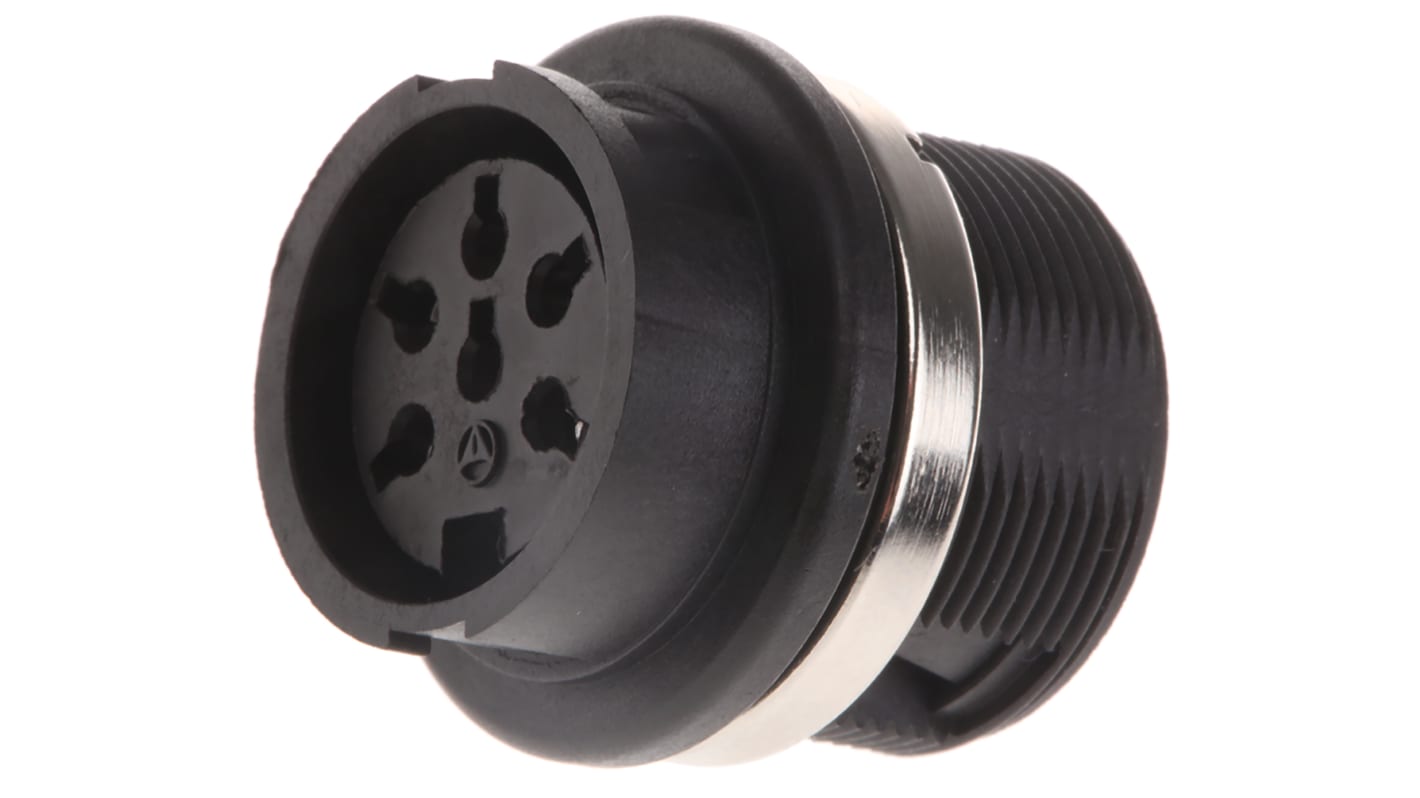 T3427000 | Amphenol Industrial Circular Connector, 6 Contacts, Panel ...